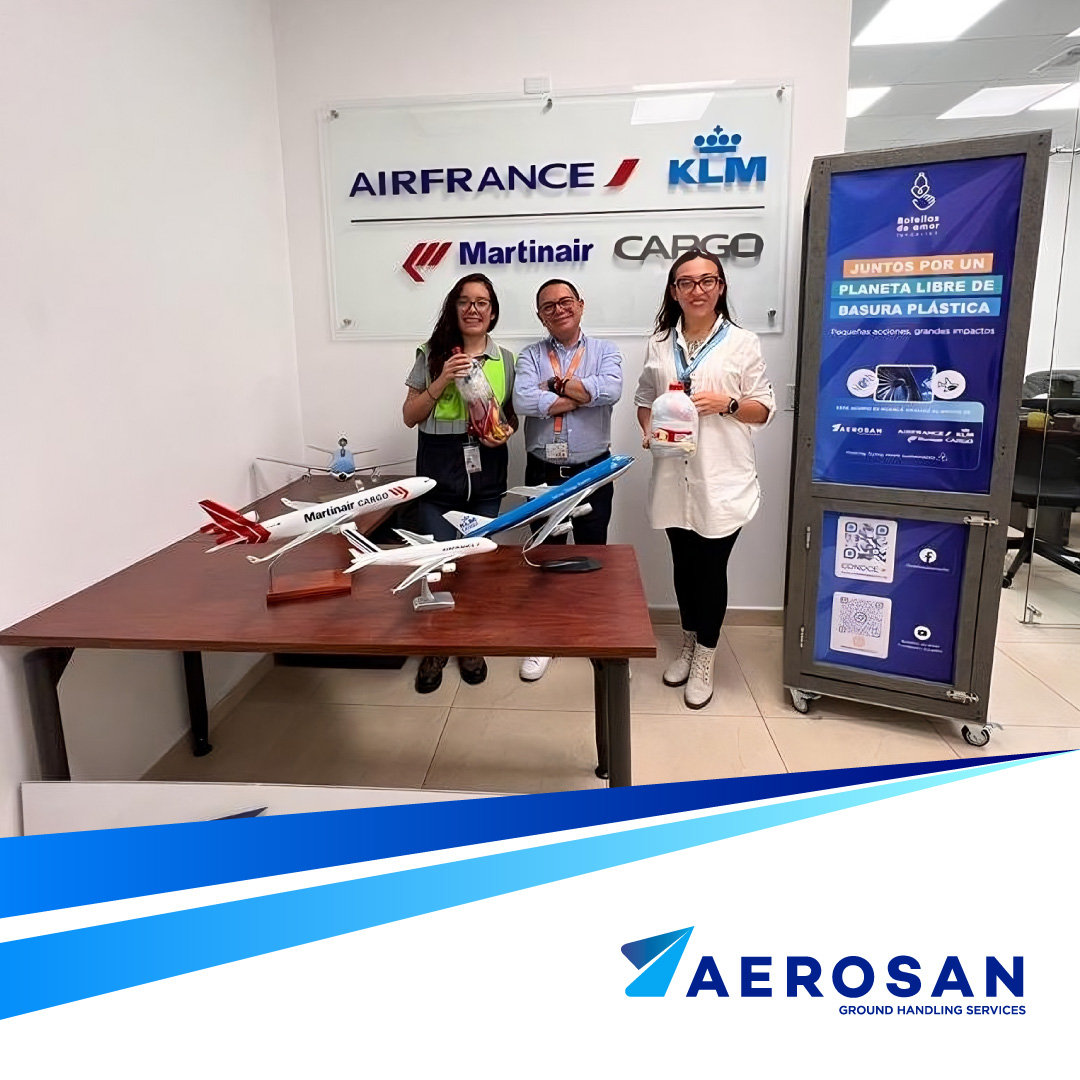 Aerosan y KLM se unen por el medio ambiente - Aerosan